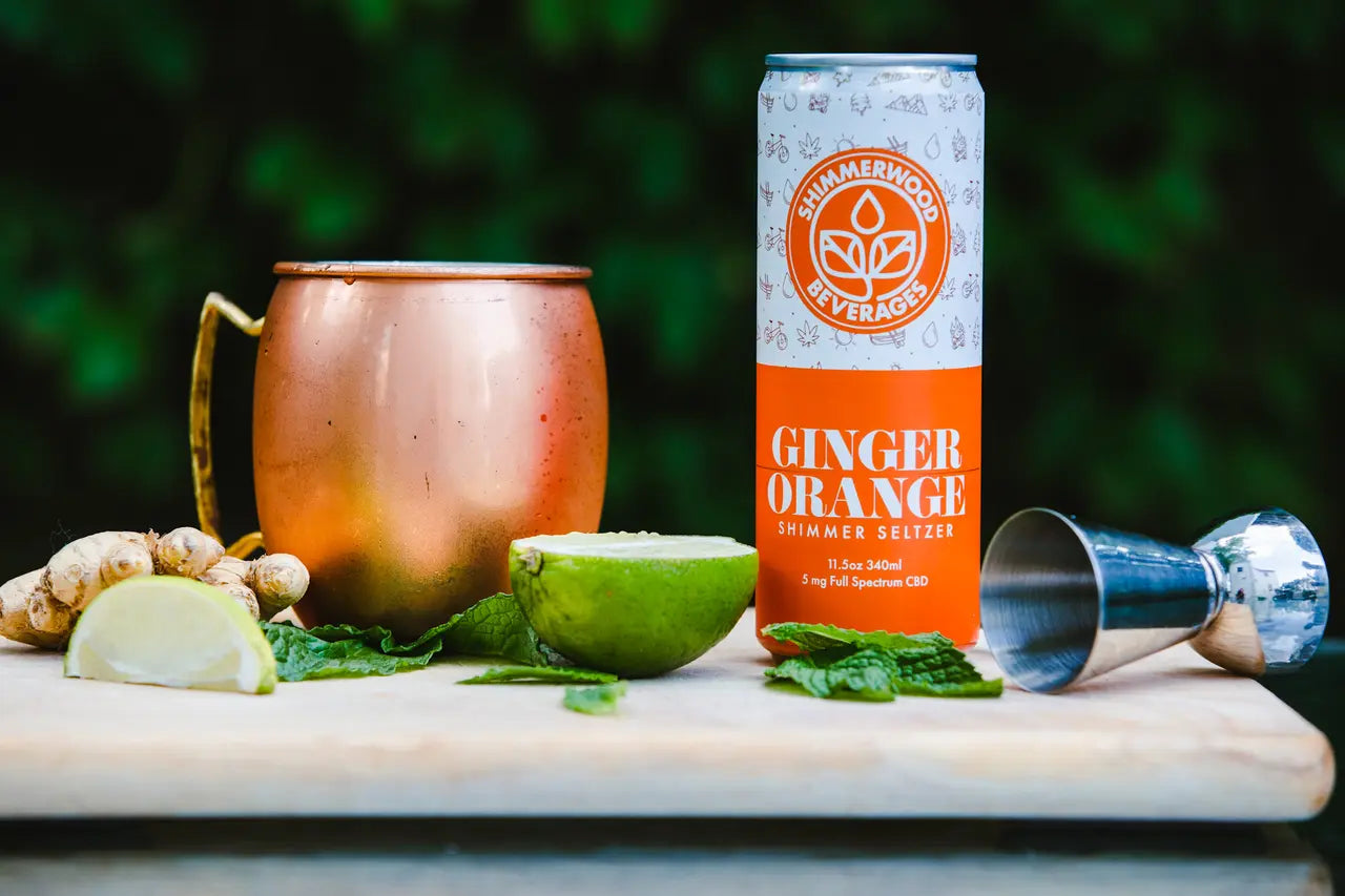 Is Ginger Orange CBD Seltzer Vegan and Gluten-Free? – Shimmerwood Beverages